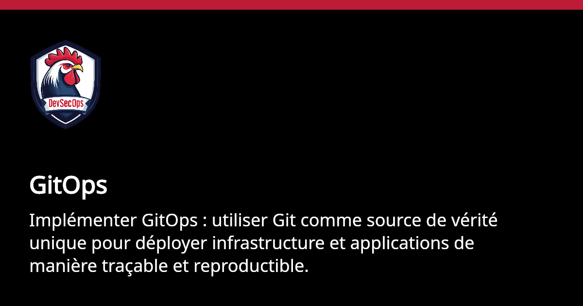 GitOps | Stéphane ROBERT