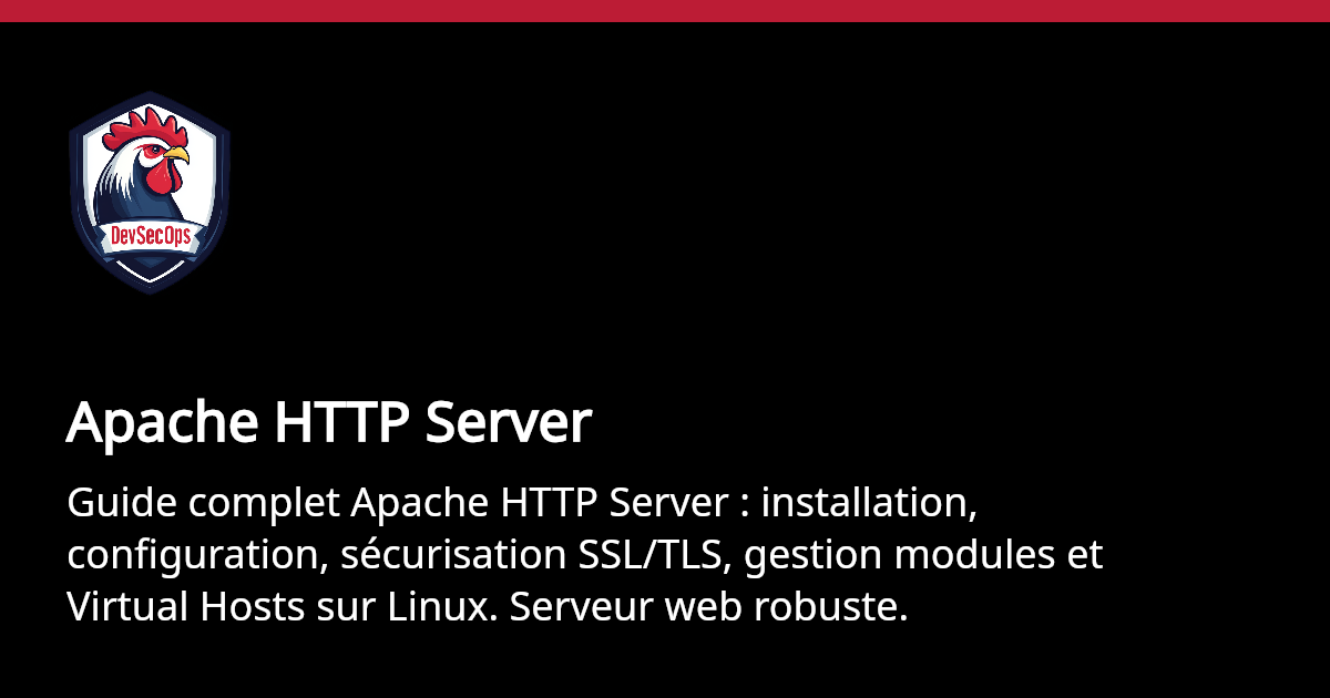 Apache HTTP Server | DevSecOps