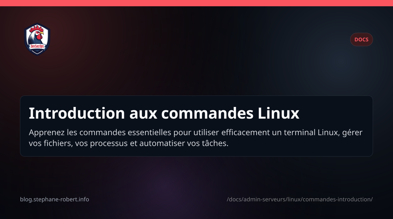 Introduction aux commandes Linux