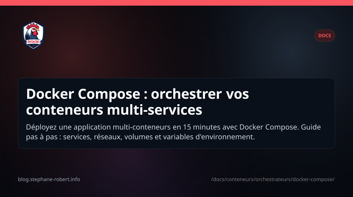 Docker Compose : orchestrer vos conteneurs multi-services