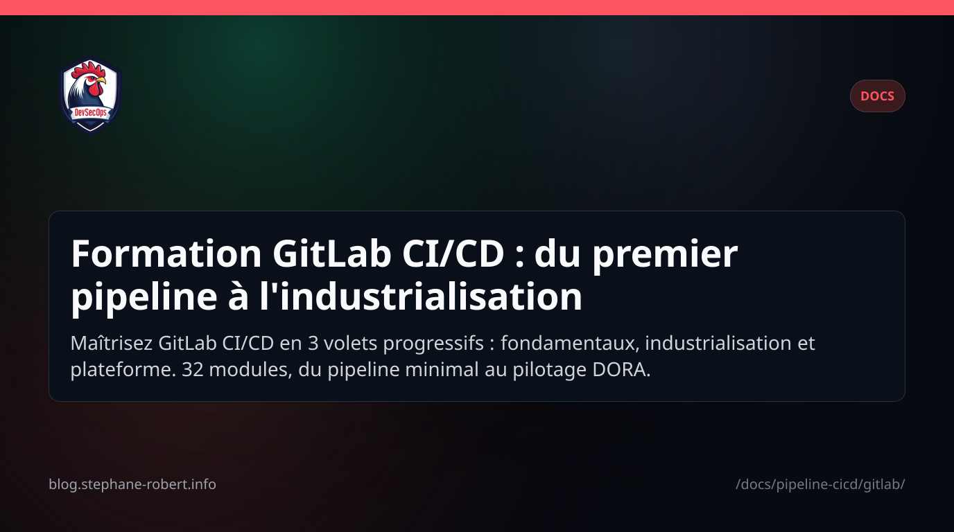 Maitriser GITLAB CI/CD