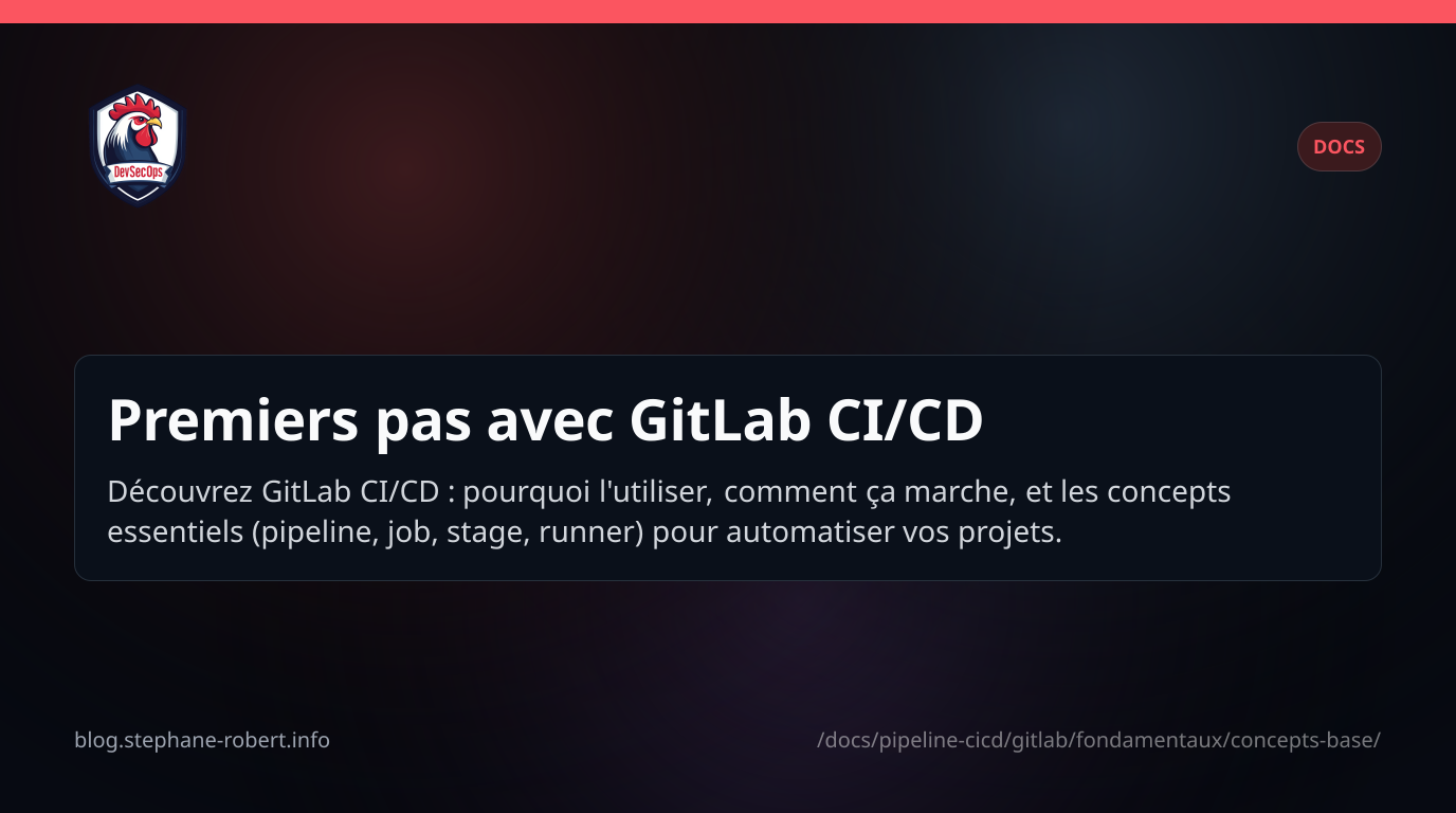 Premiers pas avec GitLab CI/CD